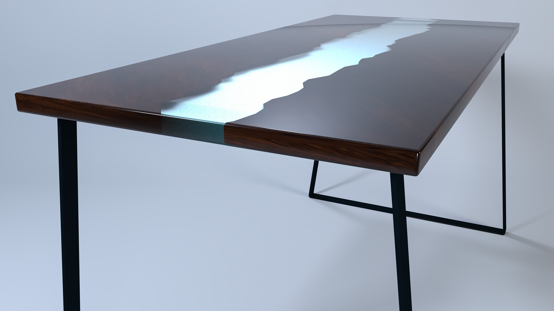 ArtStation - Epoxy River Table 3d model. | Resources