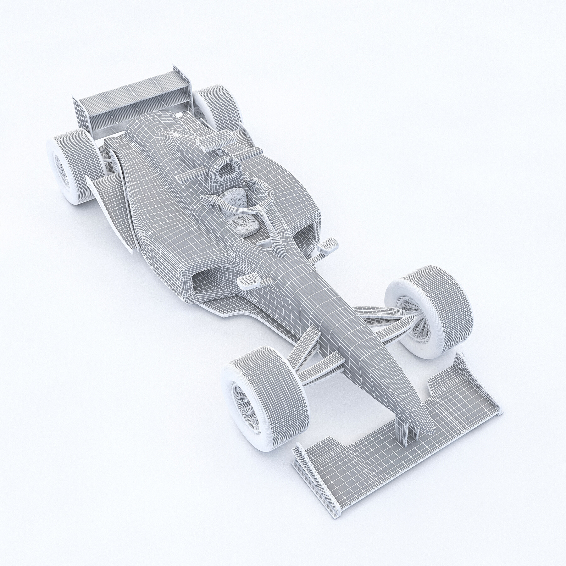 ArtStation - 3D Formula 1 car model 10 | Game Assets