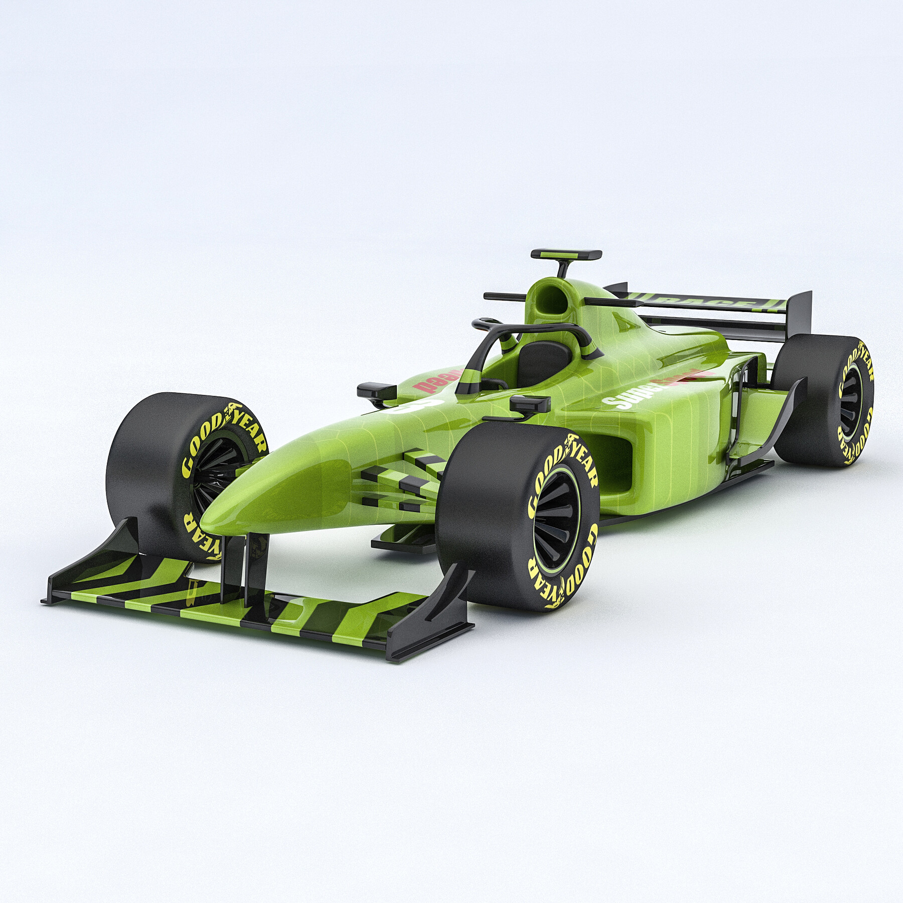 ArtStation - Formula 1 car model 08 | Game Assets