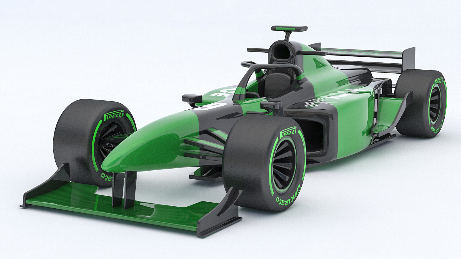ArtStation - Formula 1 car model 05 | Game Assets