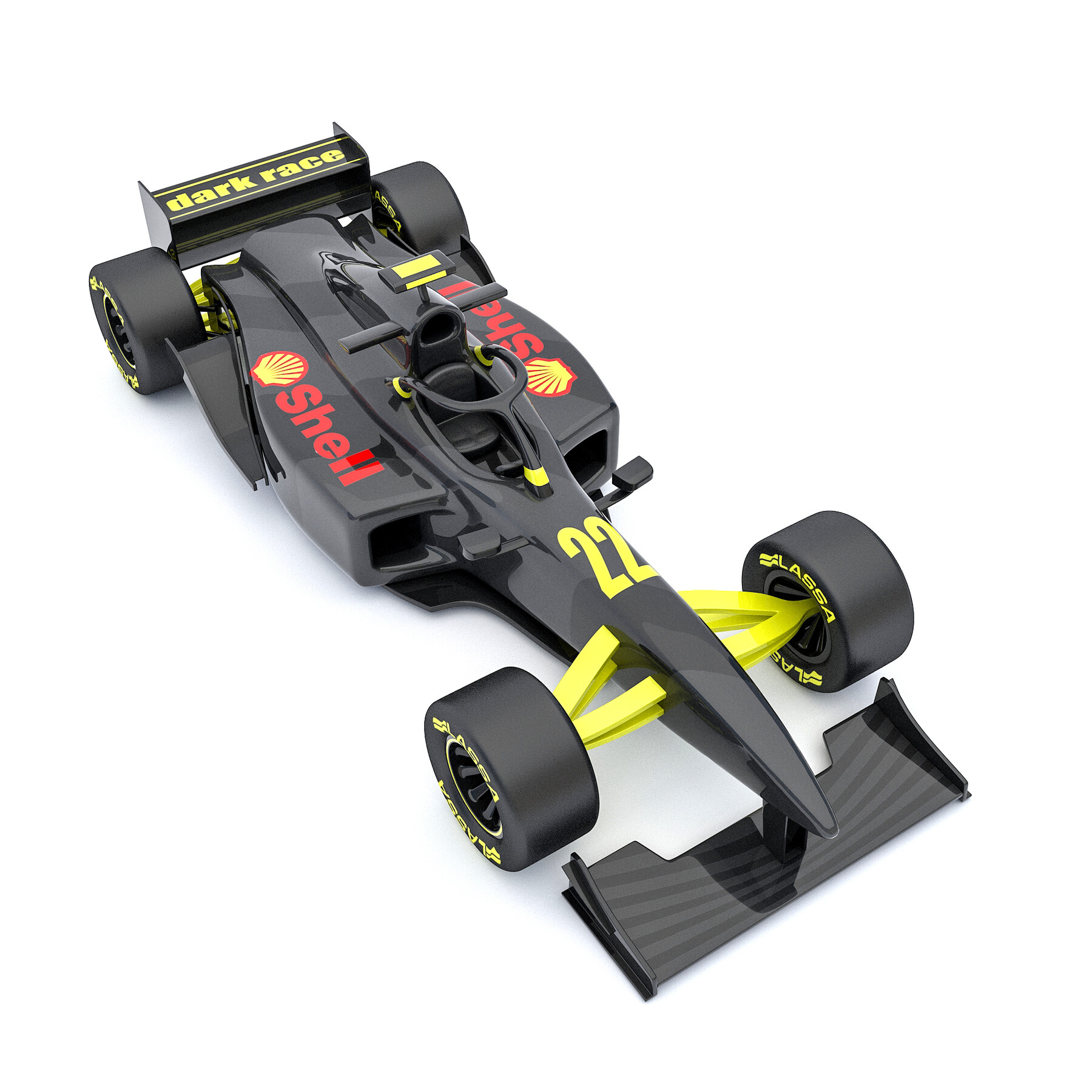 ArtStation - ormula 1 car model 03 | Game Assets