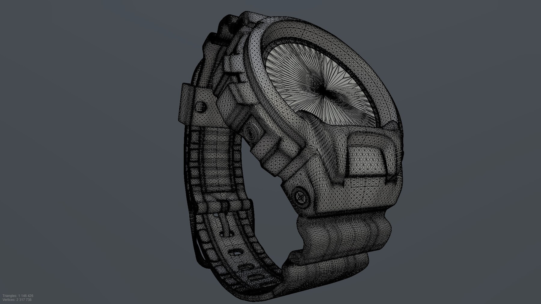 ArtStation - CASIO GB-6900 WATCH low-poly PBR | Game Assets