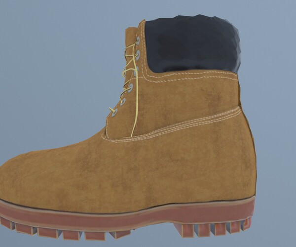 ArtStation - TIMBERLAND STYLISED SHOES low-poly PBR | Game Assets