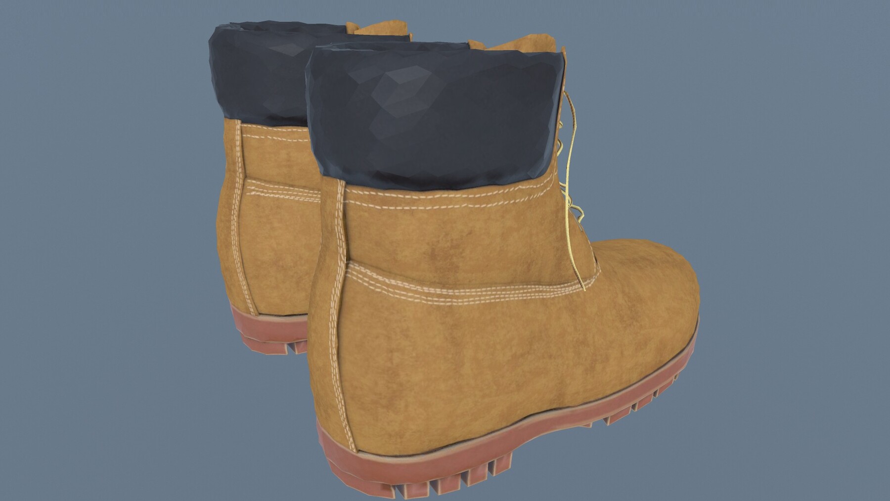 ArtStation - TIMBERLAND STYLISED SHOES low-poly PBR | Game Assets