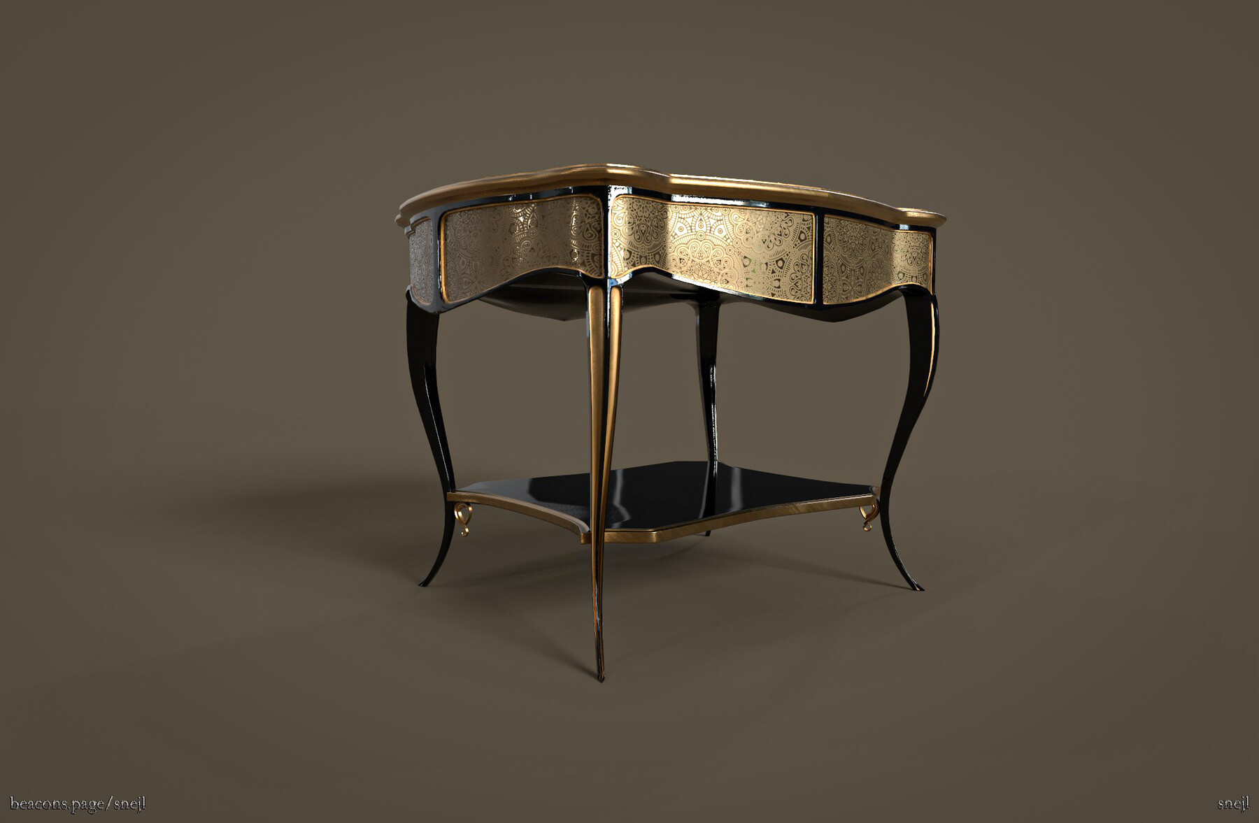 ArtStation - PBR game ready 3D model of table | Game Assets