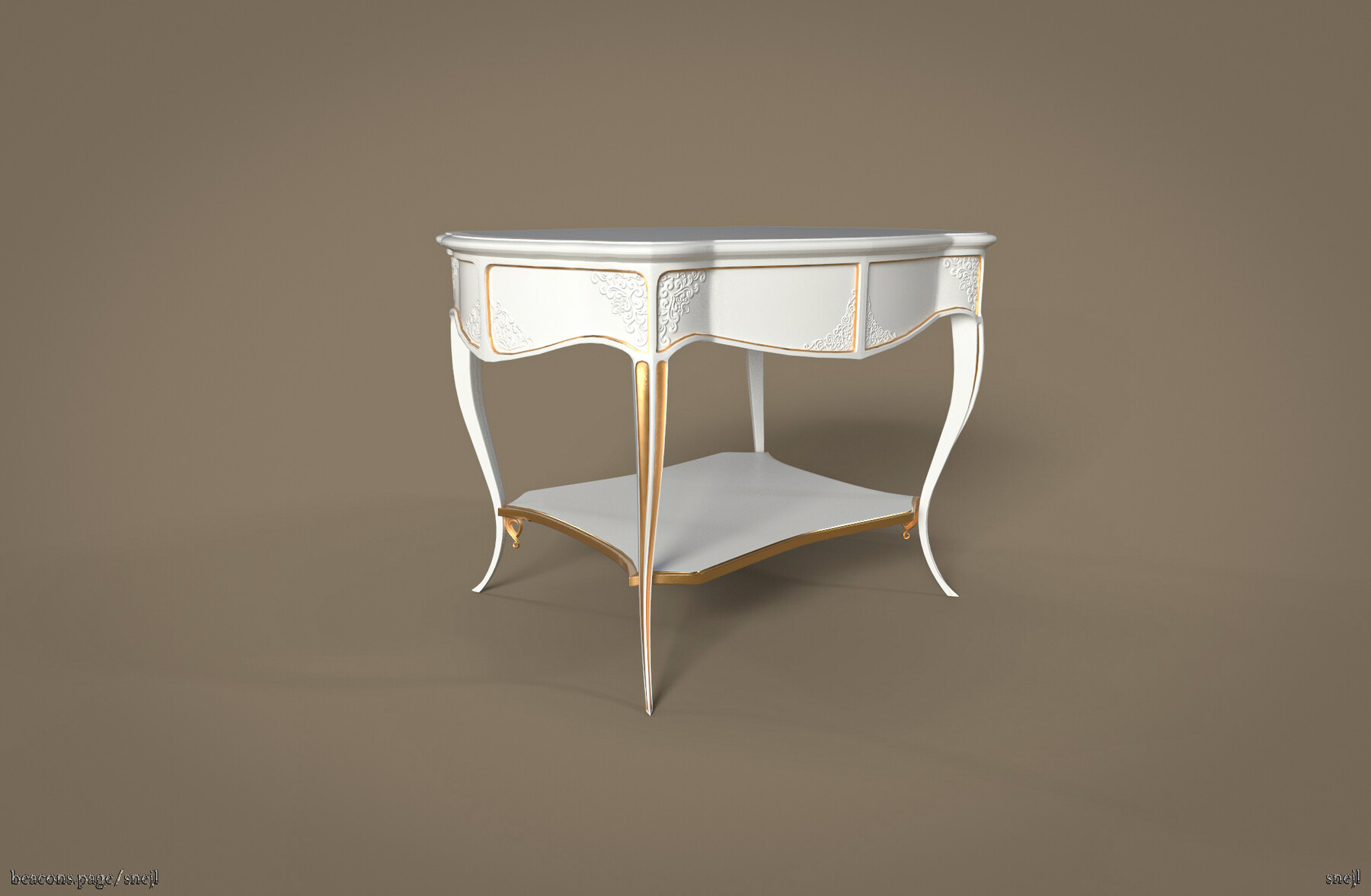 ArtStation - PBR game ready 3D model of table | Game Assets