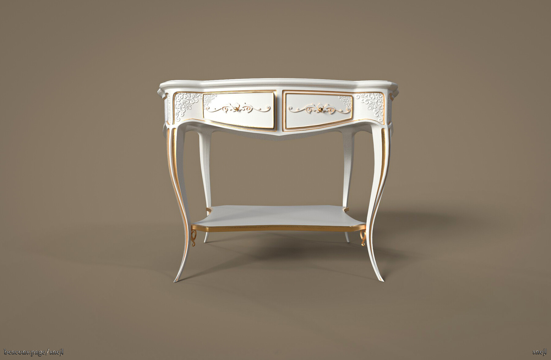 ArtStation - PBR game ready 3D model of table | Game Assets