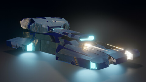 ArtStation - Hover Tank | Resources