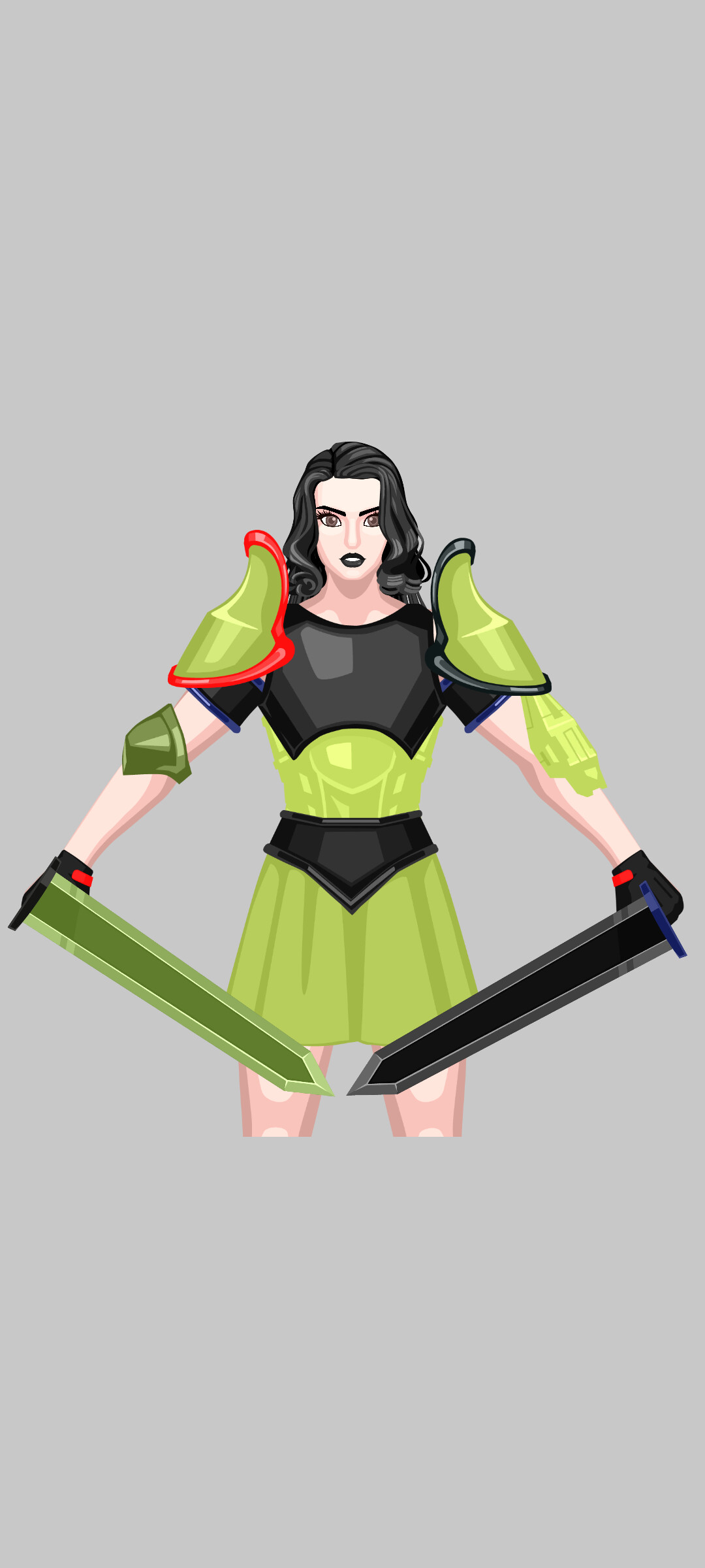 ArtStation - Warrior woman 208 | Game Assets