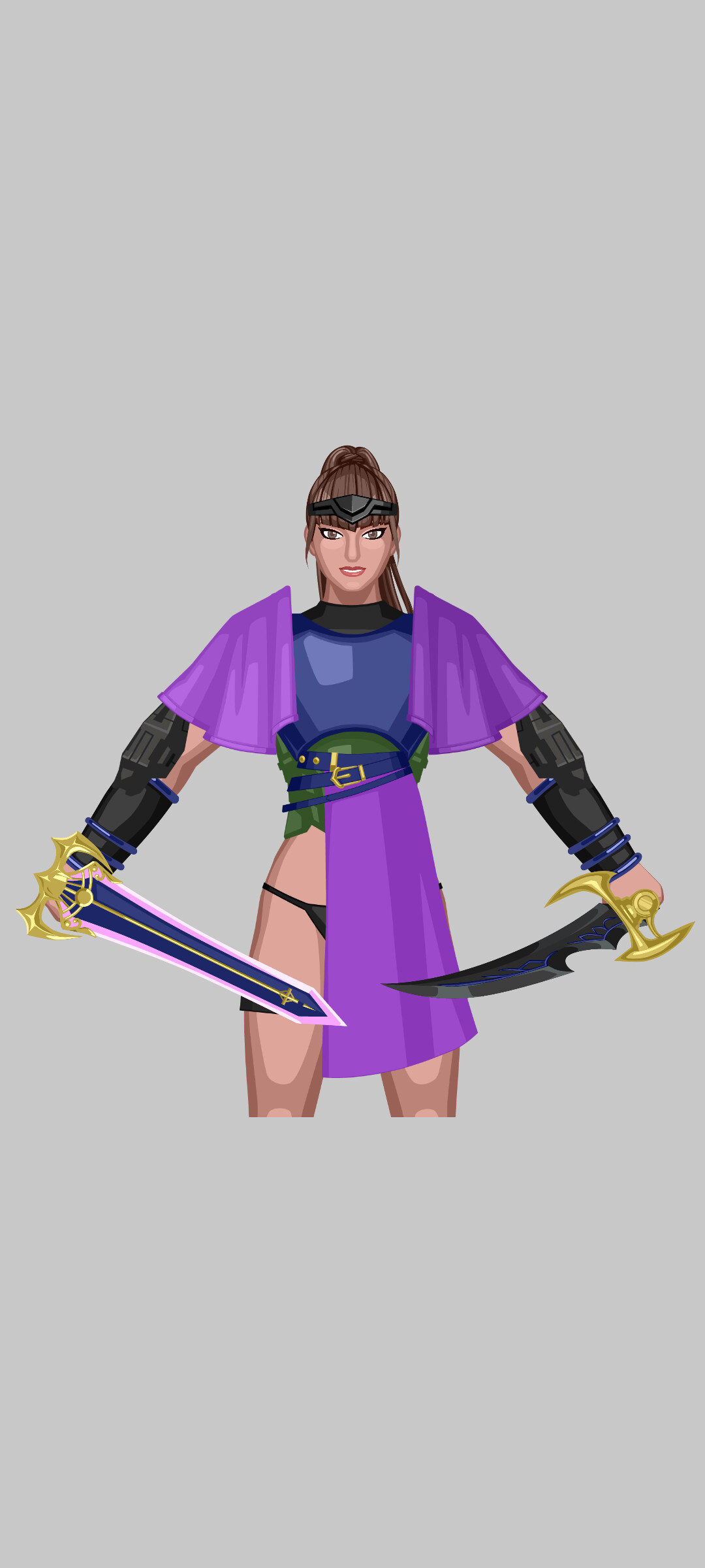 ArtStation - Warrior woman 248 | Game Assets