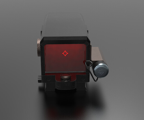 ArtStation - Tactical Red-Dot VR | Game Assets