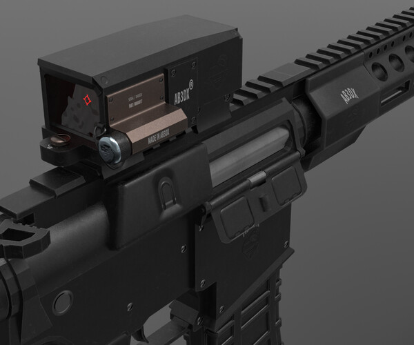 ArtStation - Tactical Red-Dot VR | Game Assets