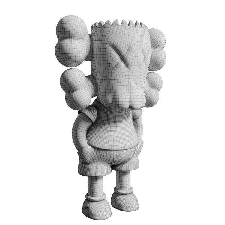 ArtStation - KAWS Bart Kimpson | Resources