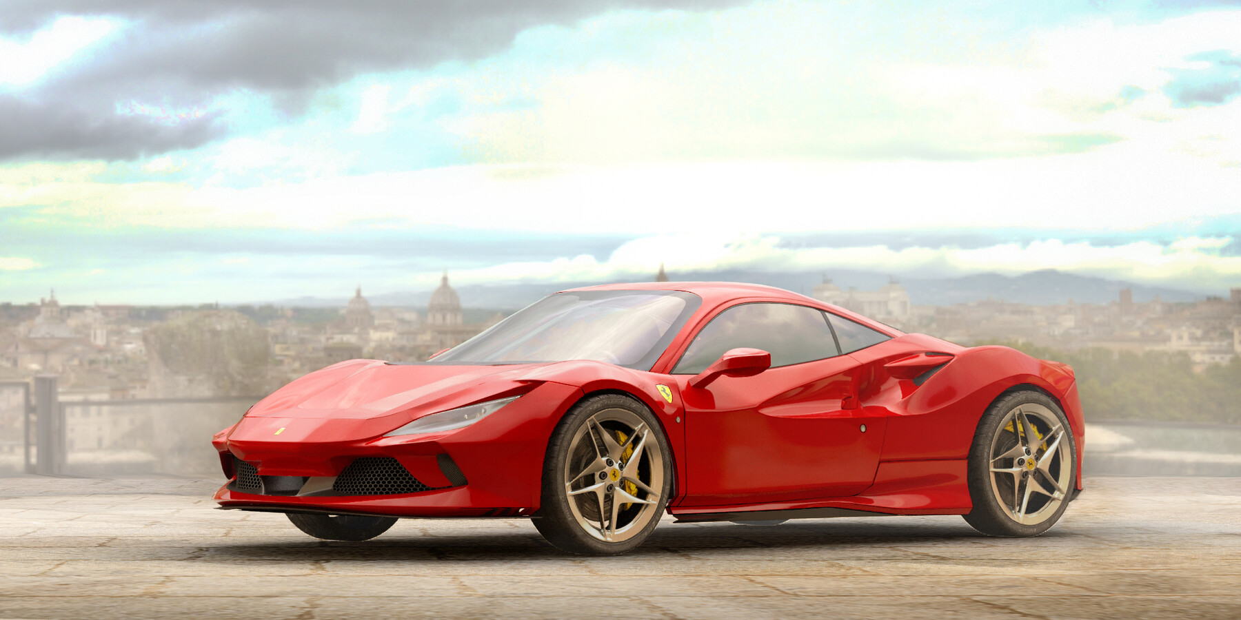 ArtStation - Ferrari F8 Tributo | Resources