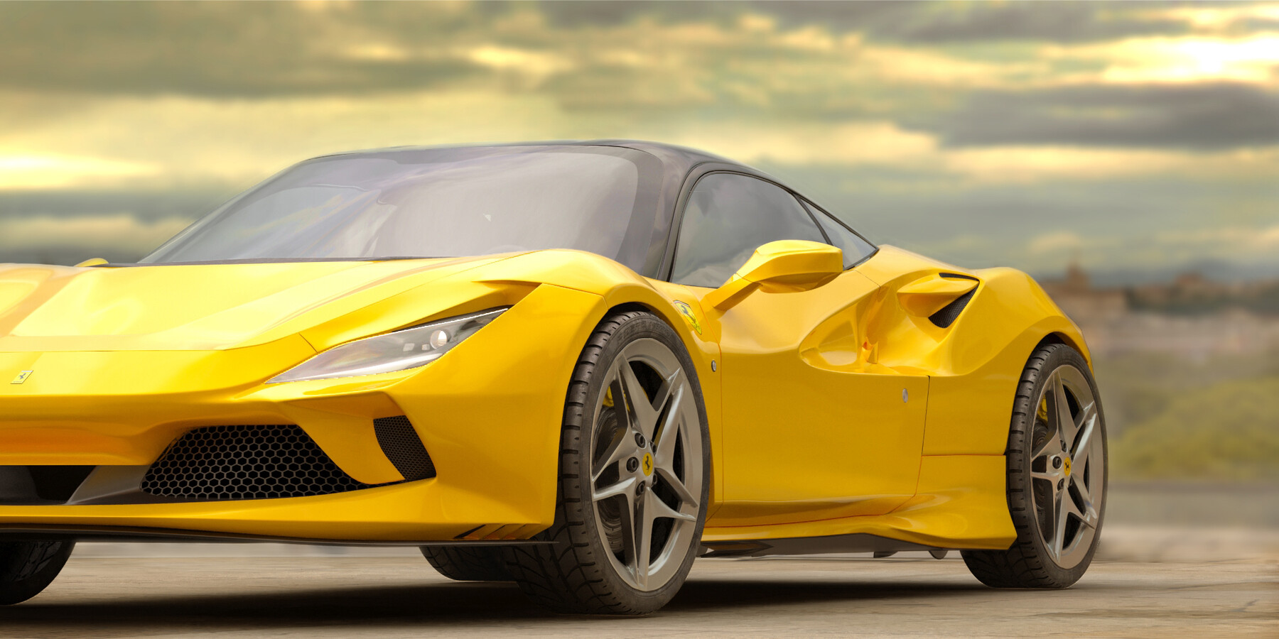 ArtStation - Ferrari F8 Tributo | Resources