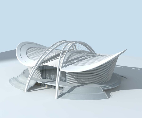 ArtStation - City planning office building fashion design - 524 | Resources