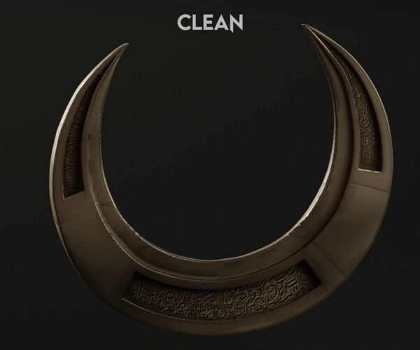 ArtStation - Marvel Studios Moon Knight Crescent Darts 3D Model | Resources