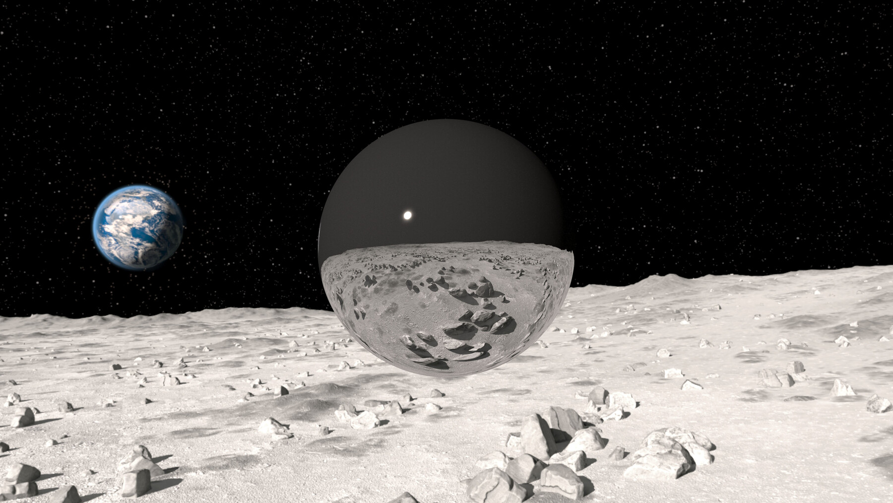 ArtStation - Moon 8K, 16K HDRI | Resources