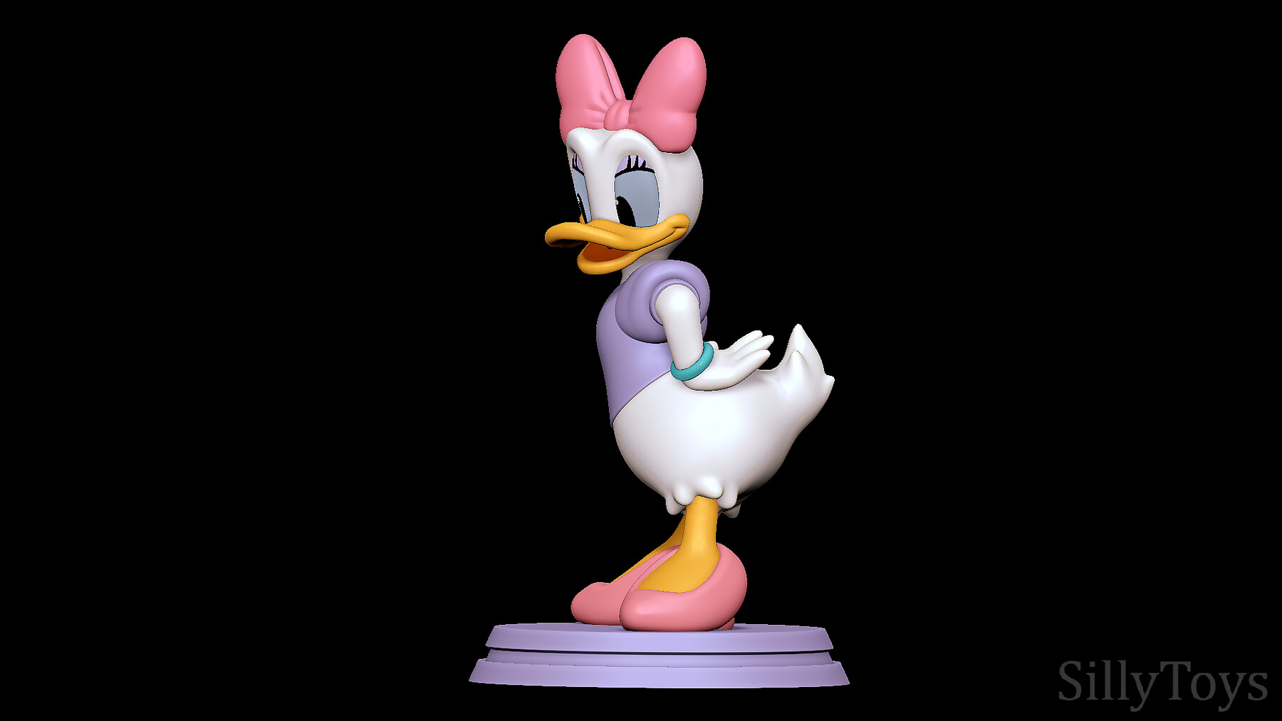 ArtStation - Daisy Duck 3D print model | Resources