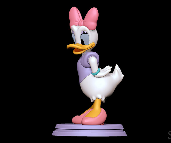 ArtStation - Daisy Duck 3D print model | Resources
