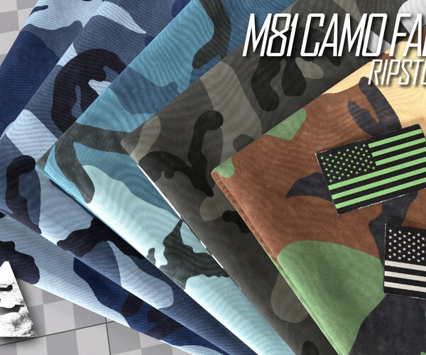 ArtStation - M81 Camo Generator | Game Assets