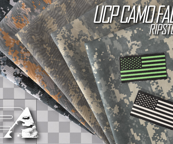 ArtStation - US Army UCP Camo Generator | Game Assets