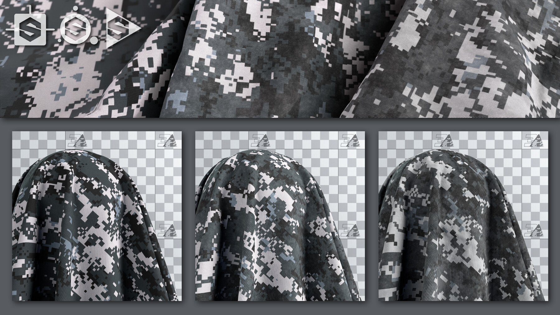 ArtStation - US Army UCP Camo Generator | Game Assets