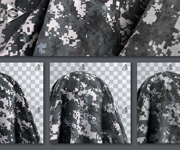 ArtStation - US Army UCP Camo Generator | Game Assets