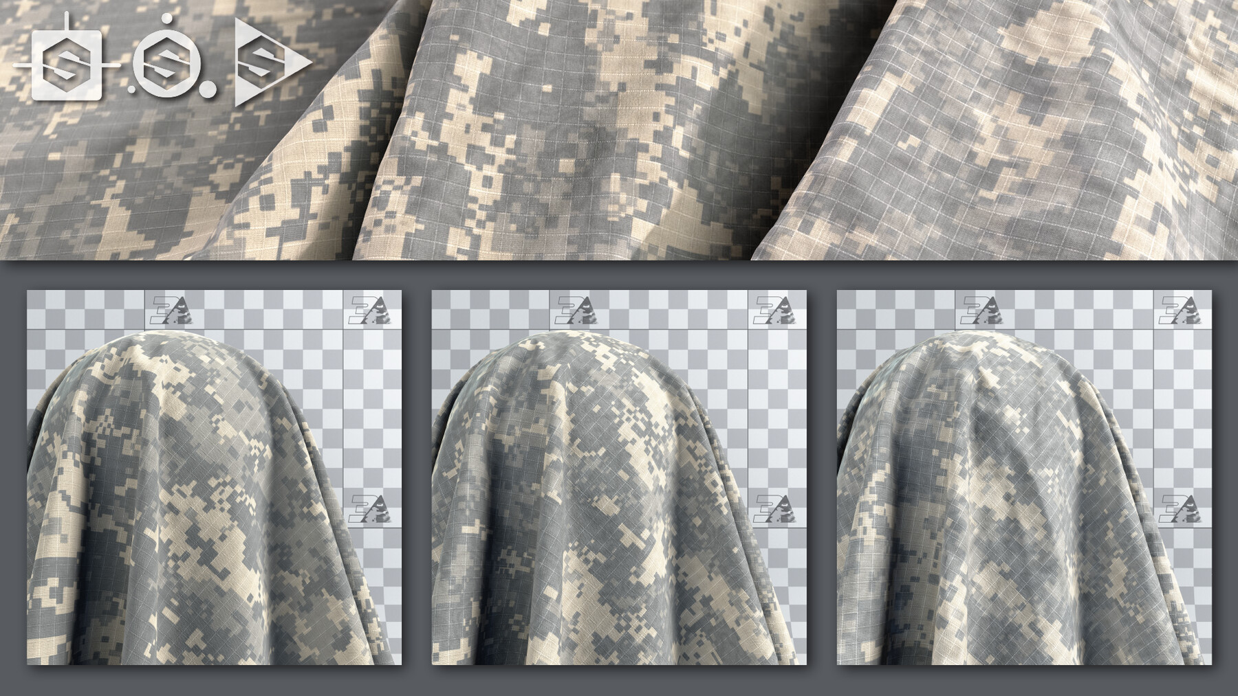 ArtStation - US Army UCP Camo Generator | Game Assets