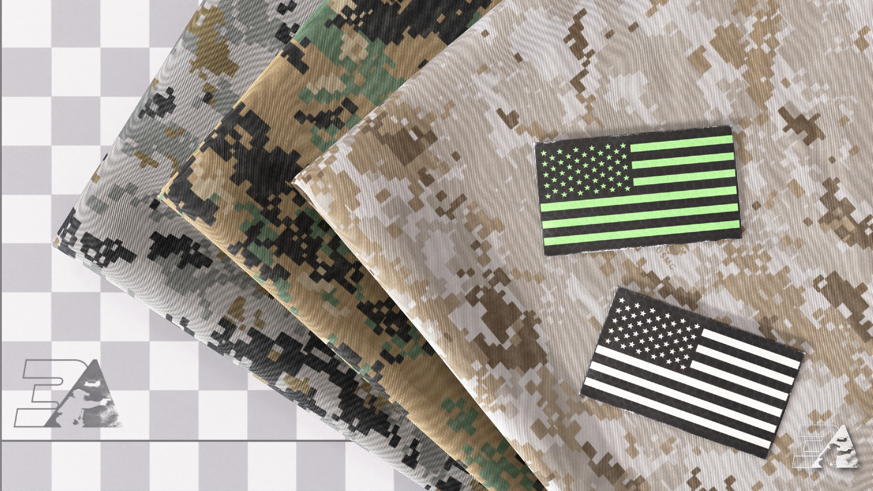 ArtStation - USMC Camo Generator | Game Assets