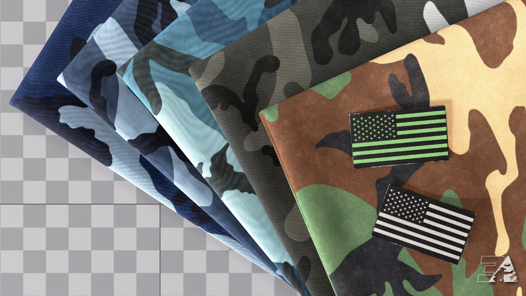 ArtStation - M81 Camo Generator | Game Assets