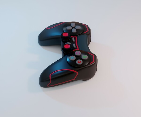 ArtStation - Game Joy Stick - Low Poly - Game Ready - PBR | Game Assets