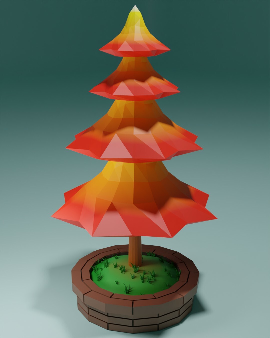 ArtStation - Low Poly Trees and Plants 1.1 | Game Assets