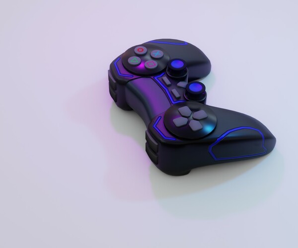ArtStation - Game Joy Stick - Low Poly - Game Ready - PBR | Game Assets