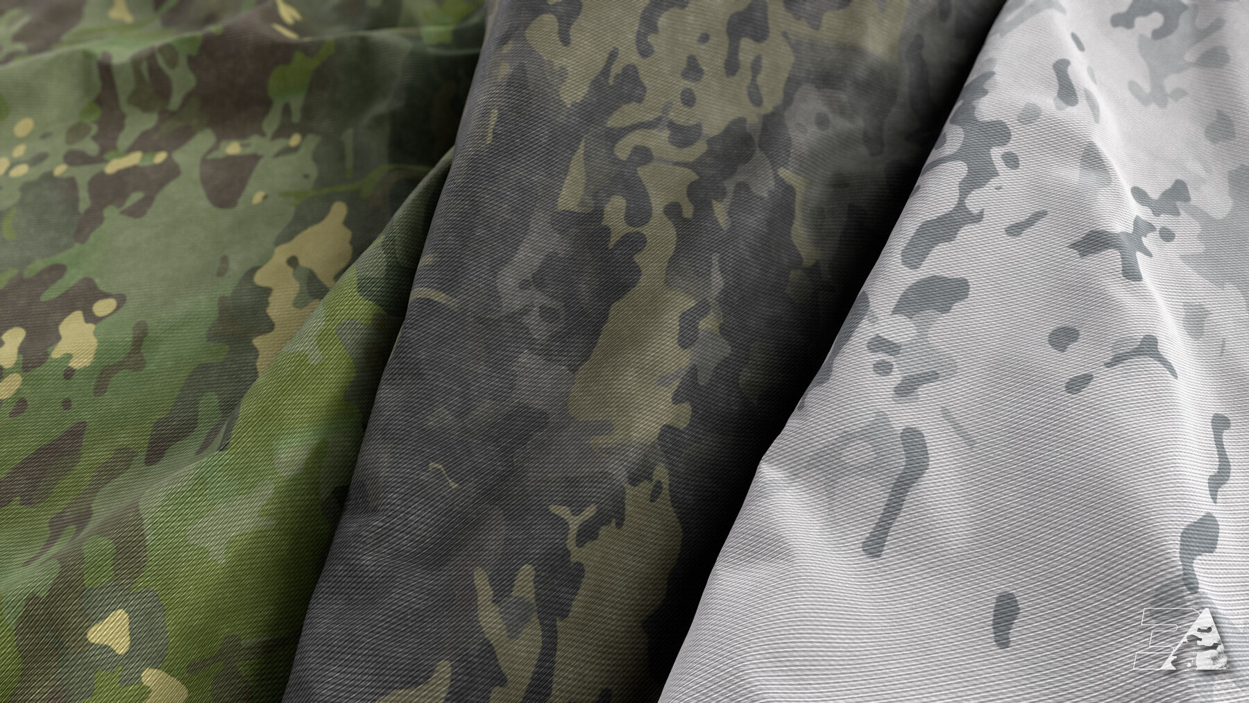 ArtStation - CP Multicam Camo Generator | Game Assets