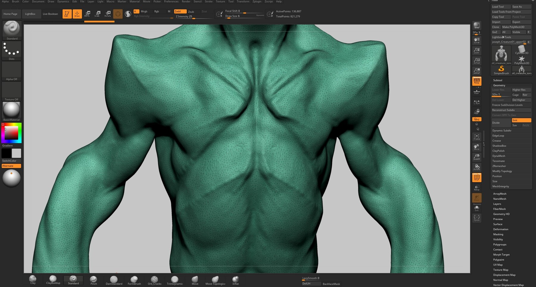 ArtStation - Creature Torso | Resources