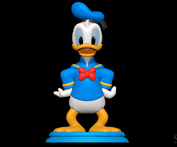 ArtStation - Donald Duck 3D print model | Artworks