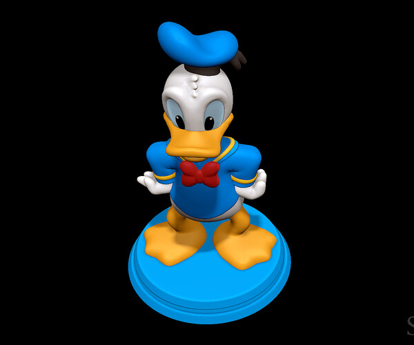 ArtStation - Donald Duck 3D print model | Artworks