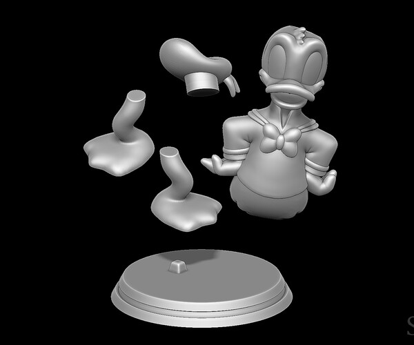 ArtStation - Donald Duck 3D print model | Artworks