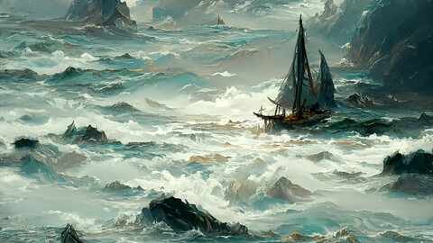 ArtStation - Lost at Sea | Artworks