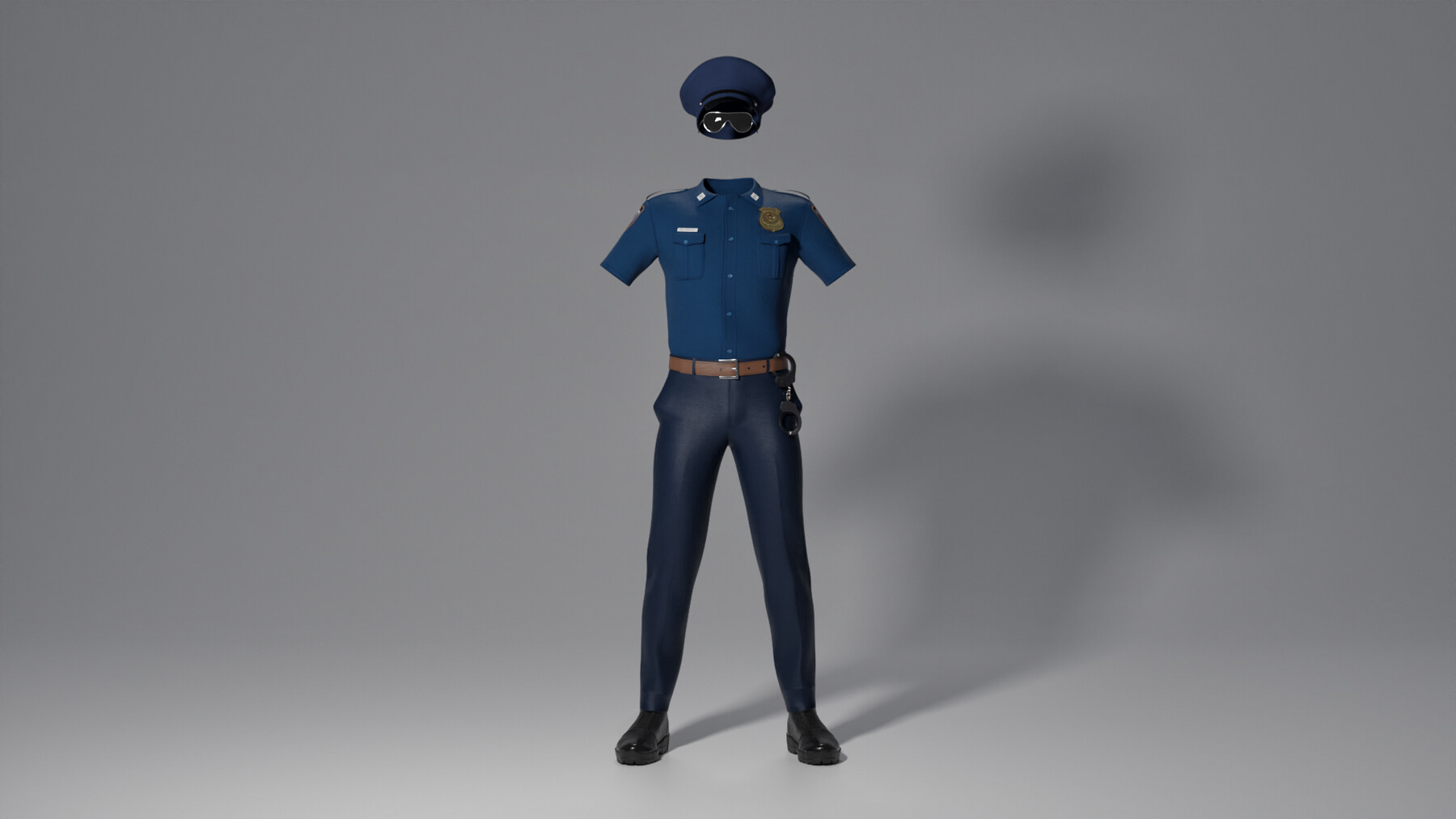 ArtStation - Police Outfit. Daz3D / Clo3D / Blender / Obj / Fbx | Game ...