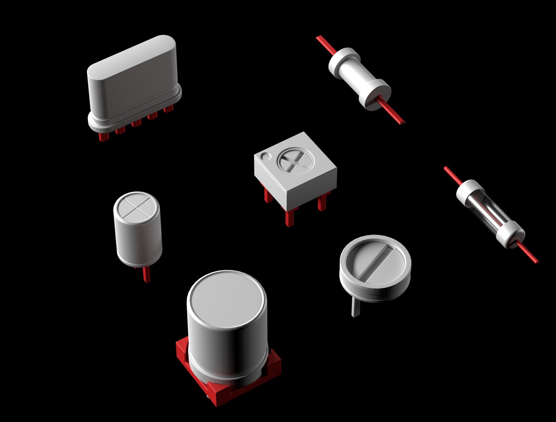 ArtStation - Simple Electronics library | Resources