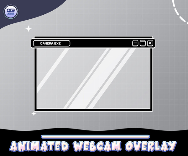 ArtStation - Animated Stream Package Overlay Black Pixels , Pixel ...