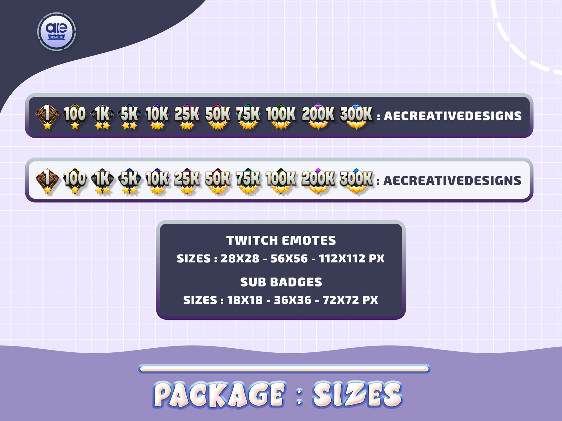 ArtStation - Victory Twitch Sub Badges, Cheer Badges, Bit Badges ...