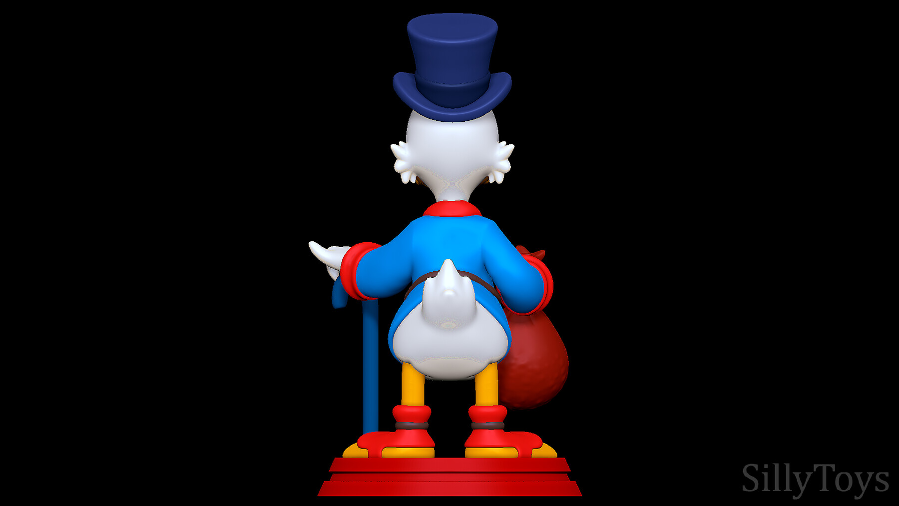 ArtStation - Scrooge McDuck 3D print model | Resources