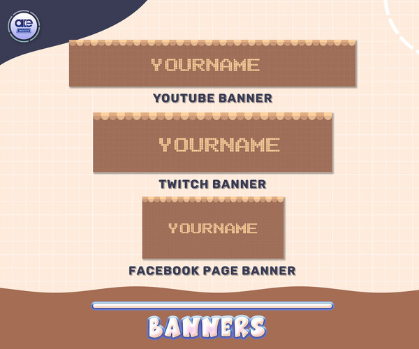 ArtStation - Coffee Animated Stream Package Overlay Café Shop, Clean ...
