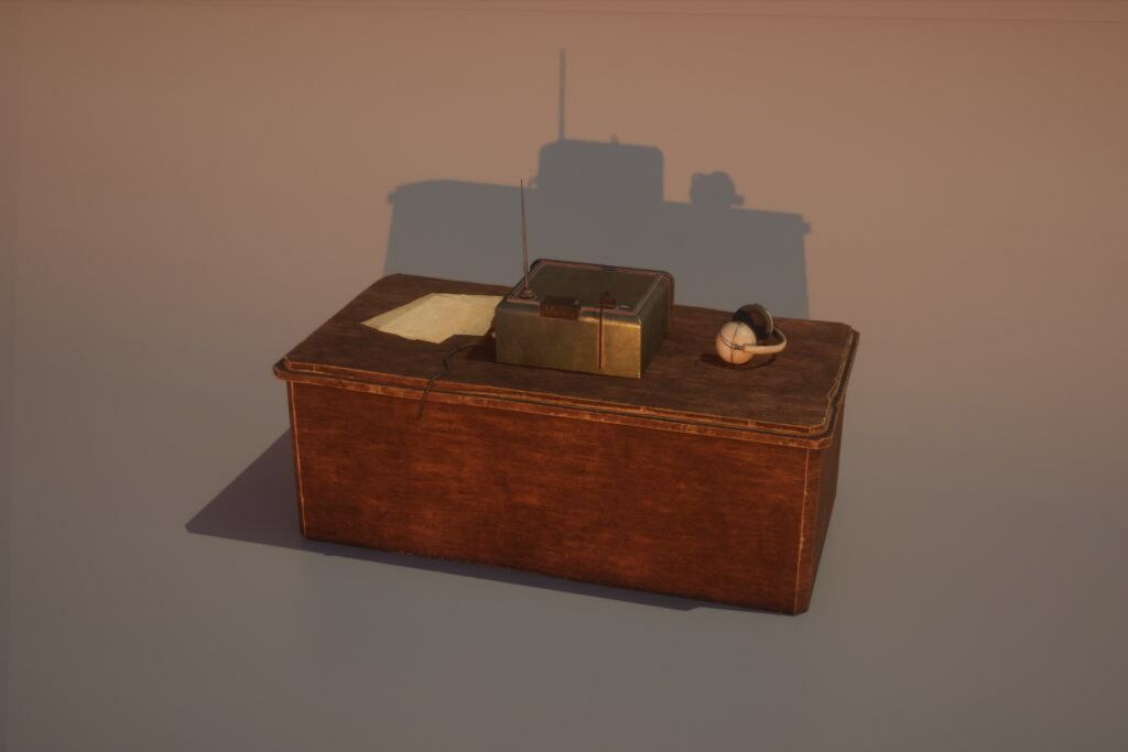 ArtStation - Old Radio | Game Assets