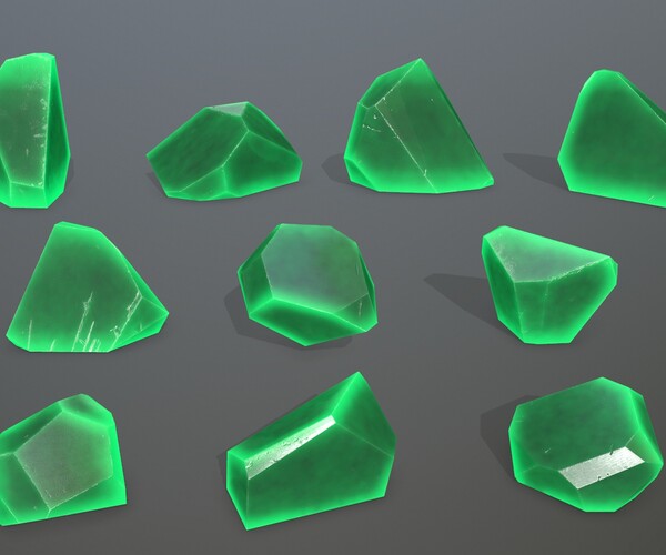 ArtStation - Crystal Set | Game Assets