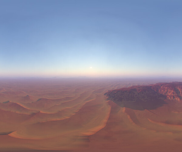ArtStation - Map #181 Sunset Desert @ 1,500 feet | Resources