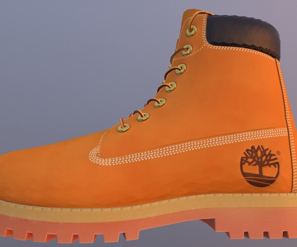 ArtStation - TIMBERLAND SHOES low-poly PBR | Game Assets